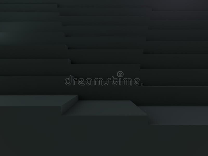 Stairs. Abstract Steps. Granite Stairs. Wide Stone Stairs. 3D Stock ...