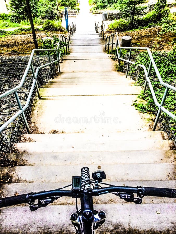 Stairs stock photo. Image of downhill, biking, mountain - 45107998