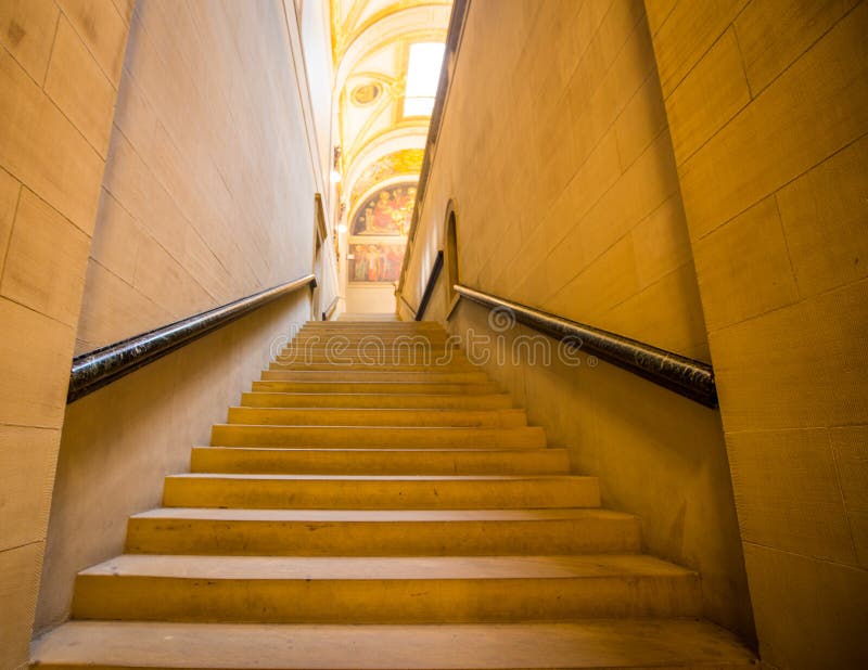 Stairs Boston Public Library Editorial Stock Image - Image of ...