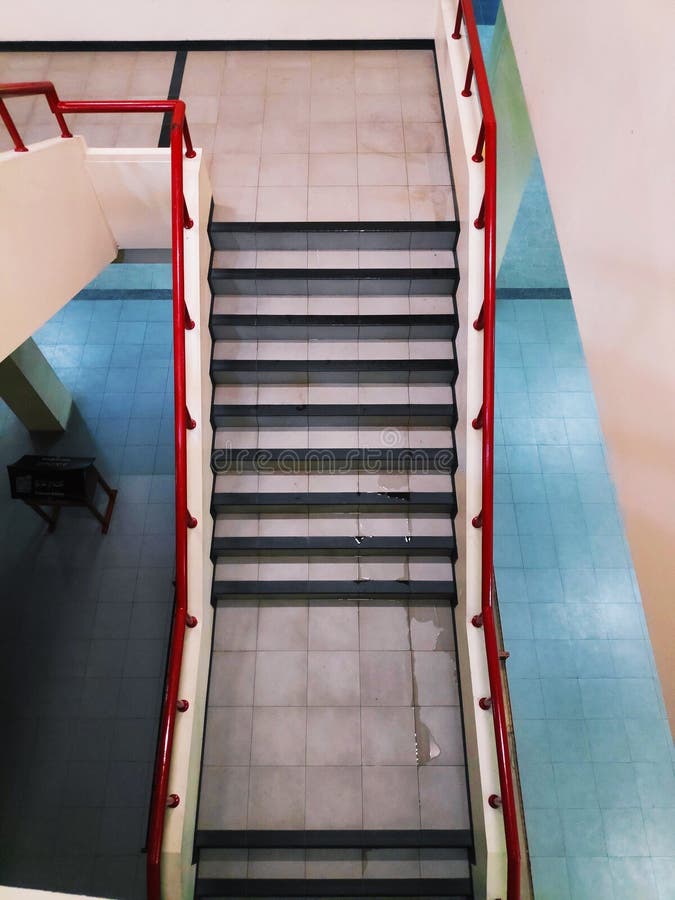 Stairs in the building stock photo. Image of stairs - 206190508