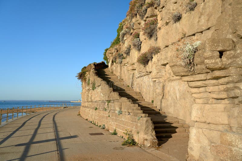 Stairs of the Building Made of Pulhamite in the East Cliff of Ramsgate ...