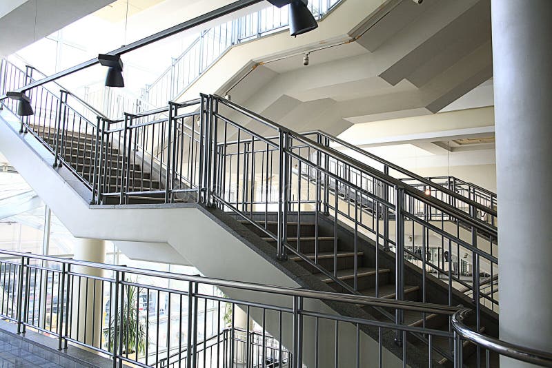 Stairs in a building stock photo. Image of blue, home - 59330338
