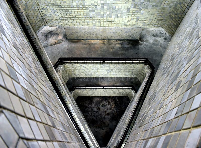 Stairs in the Building Top View Stock Image - Image of building ...
