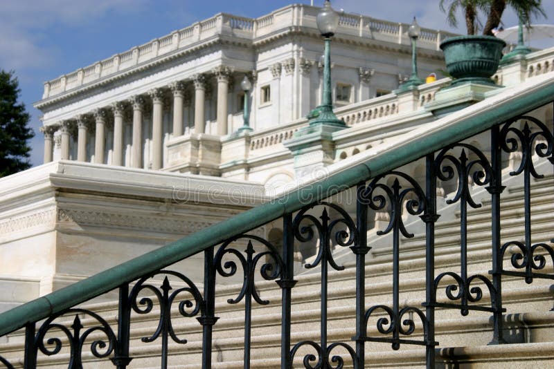 Patriotic Capitol stock image. Image of washington, white - 57447