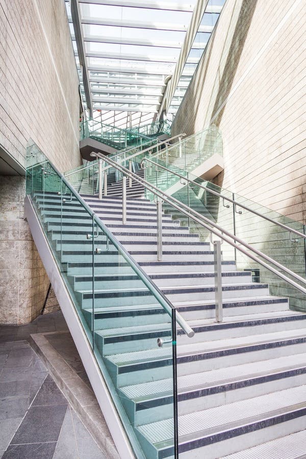 Stairs in the Center of Liverpool Stock Photo - Image of built, culture ...