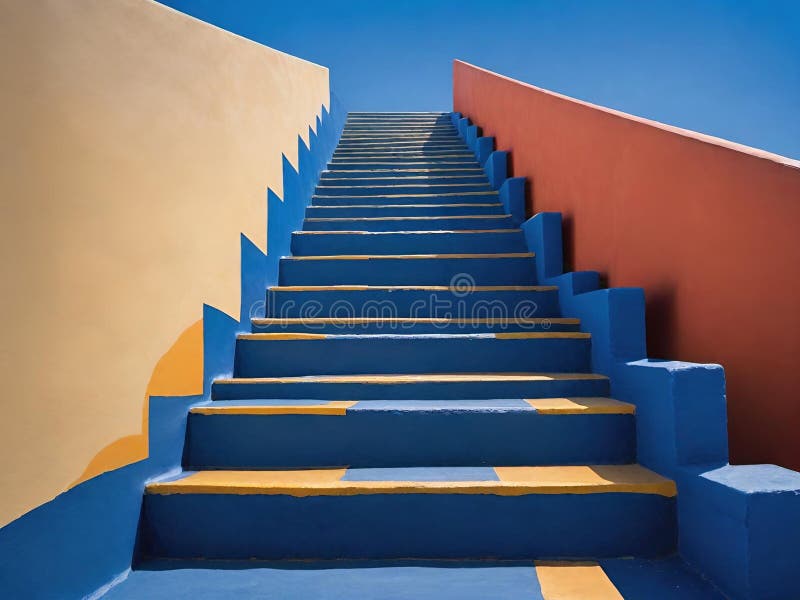 Stairs in the city stock illustration. Illustration of travel - 309116251