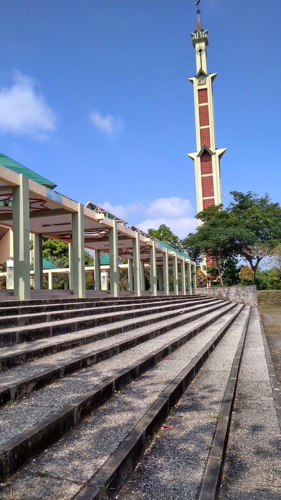 The Stairs in the Courtyard of the Great Mosque Editorial Stock Photo ...