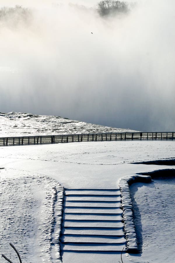 Frozen Stairs stock image. Image of hellish, white, staircases - 30253831