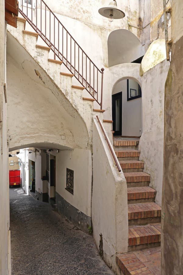 Stairs stock photo. Image of house, architecture, capri - 74034168