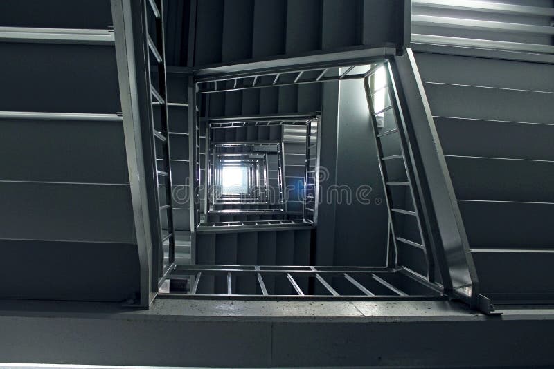 Stairs, Geisel Library, UCSD, California Stock Photo - Image of park ...