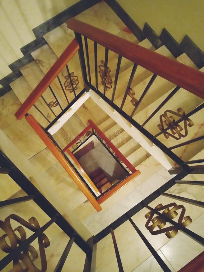 Stairs go down stock image. Image of square, stairs - 207138731