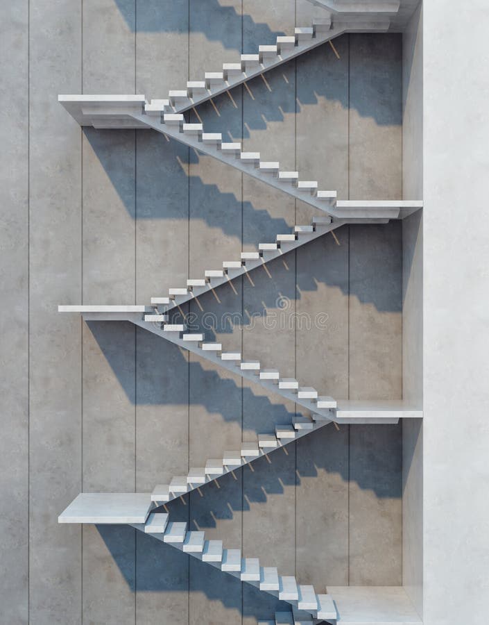 Stairs going upward stock illustration. Illustration of floor - 58740881