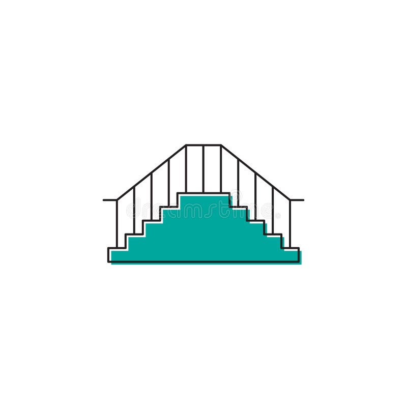 Step Ladder Handrails Icon Vector Stock Illustrations – 76 Step Ladder ...