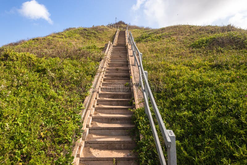 Stairs Hillside stock image. Image of stairs, hillside - 50737777