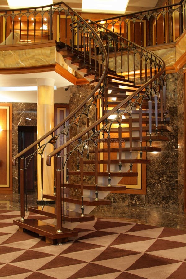 Stairs in hotel stock image. Image of gorgeous, stairs - 13078587