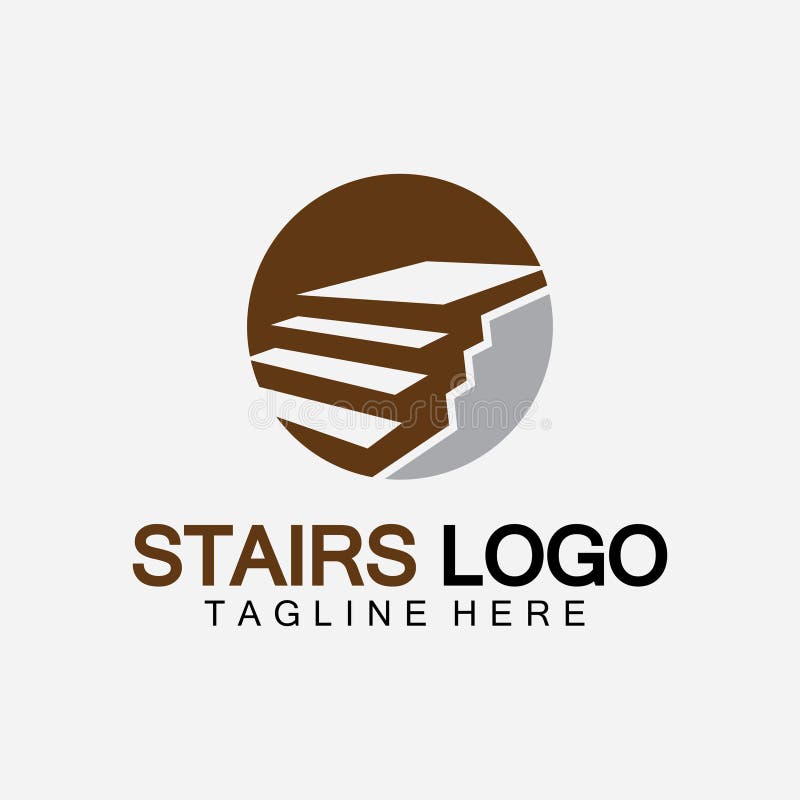 Stairs Icon Logo Design Vector Illustration Template Stock Vector ...