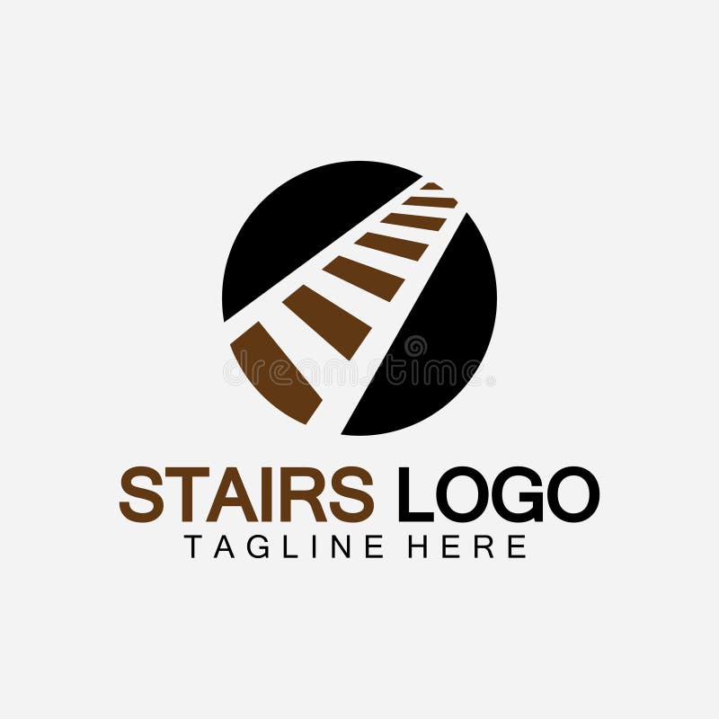 Stairs Icon Logo Design Vector Illustration Template Stock Vector ...