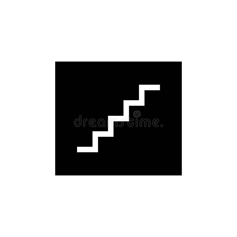 Stairs icon logo vector stock illustration. Illustration of board ...