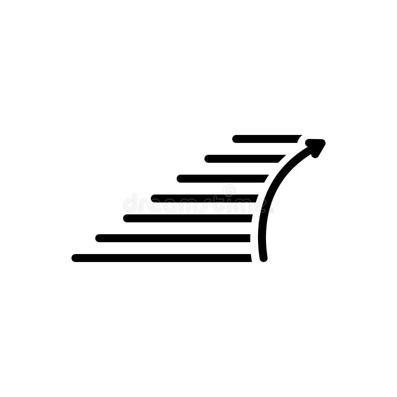 Stairway Up Icon. Line Style Icon Design. UI. Illustration Of Stairway ...