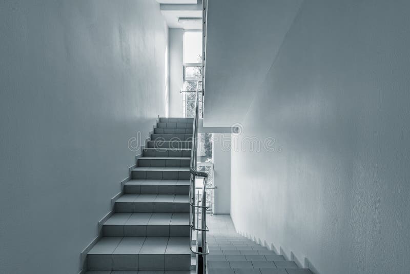 Stairs Inside the Luxury Prestige Apartment Building Stock Photo ...