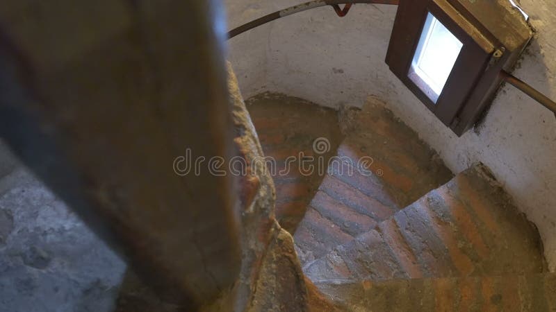 Inside Medieval Stone Castle, Panoramic View from Ceiling To Floor ...