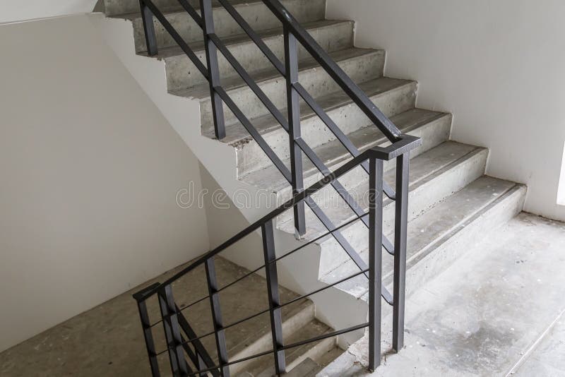 Stairs Inside of Public Building Stock Image - Image of indoors ...