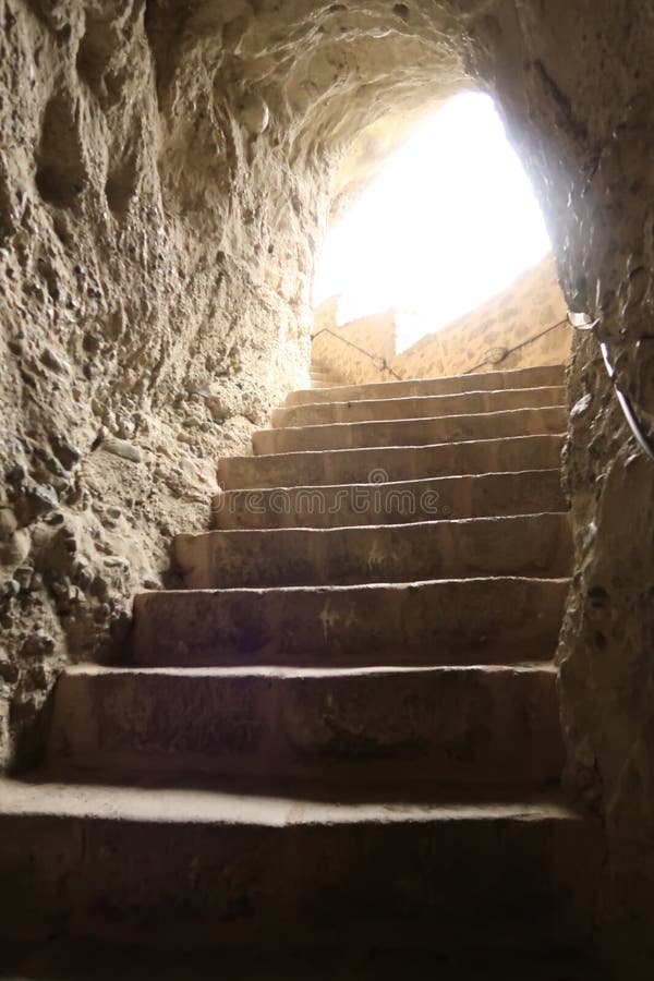Stairs Leading Up To the Monastery of the Holy Trinity Stock Image ...