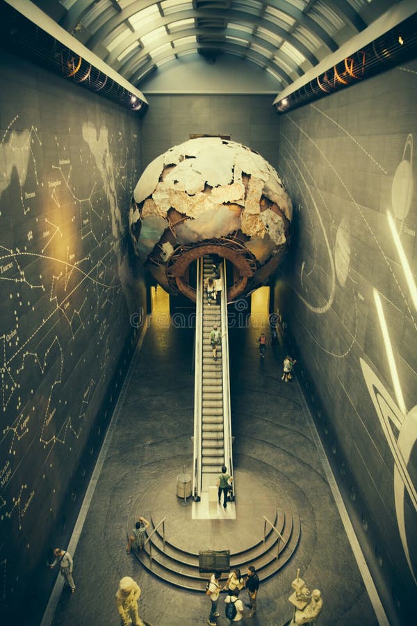 Stairs at the National Science Museum in London Editorial Image - Image ...
