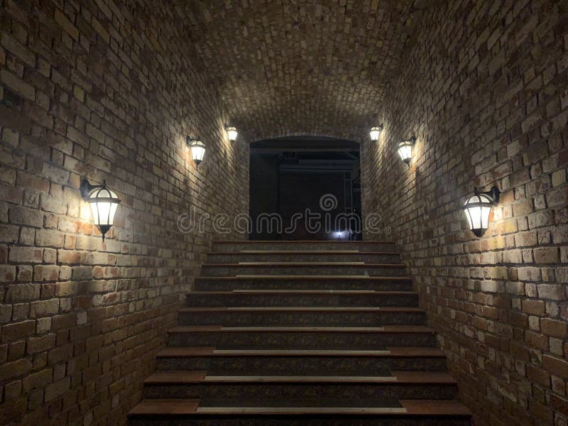 Stairs of an old castle stock photo. Image of stairway - 199933320