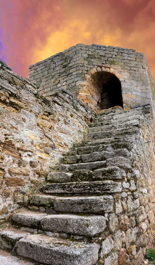 Stairs of old tower stock photo. Image of ancient, castle - 20579062