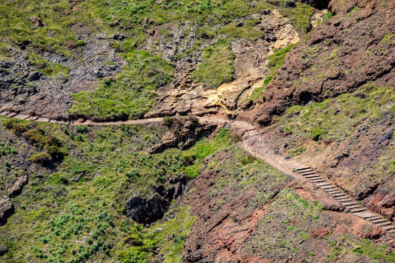 Stairs Outside in Nature, Europa Stock Image - Image of step, calm ...