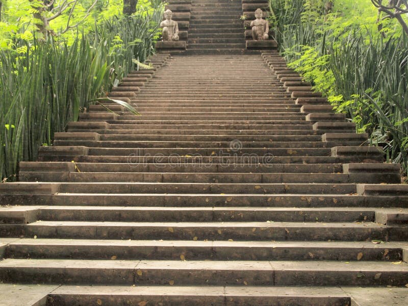 Stairs in park stock photo. Image of outdoor, environment - 188979492