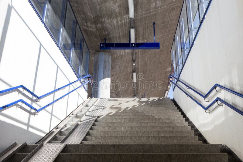 Stairs with Ramps stock image. Image of ramp, walk, background - 77323137