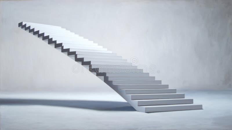 Stairs Realistic. 3d Realistic Interior Staircase, Architecture ...