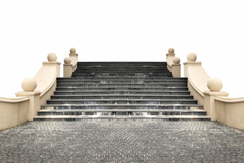 Stairs Roman Style on White Background Stock Photo - Image of outdoor ... Stairs Roman Style on White Background Stock Photo - Image of outdoor ...