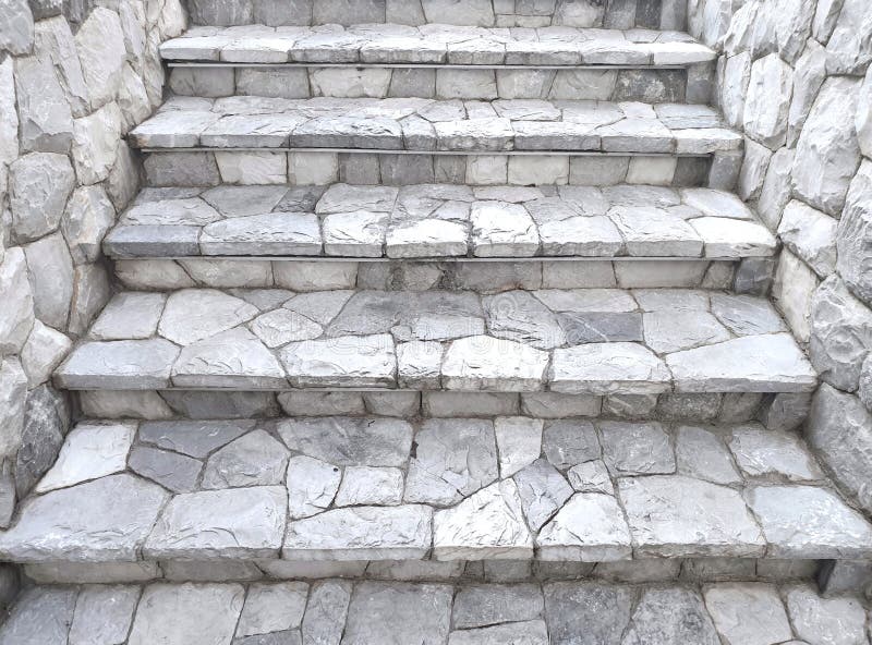 Stairs steps with stone. stock image. Image of brick - 170677081