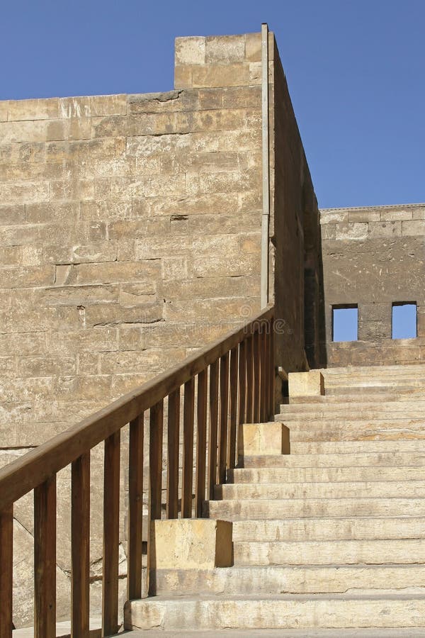 Stairs in fort stock image. Image of architecture, wall - 8364965