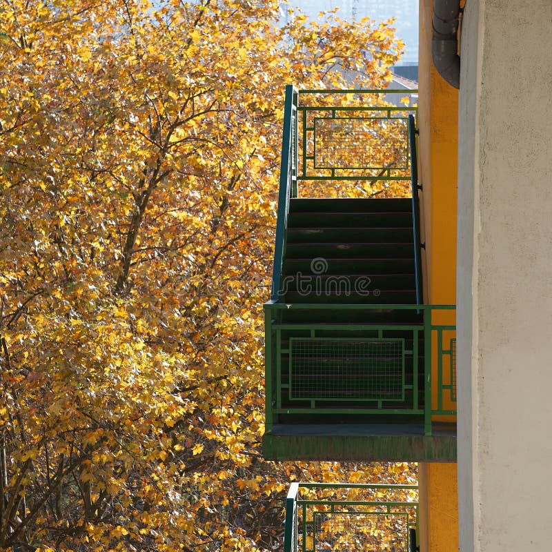 The Stairs Structure in the Street Stock Image - Image of edition ...