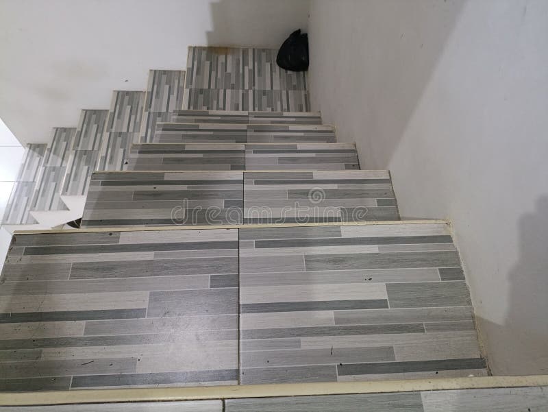 Stairs To Connect the First and Second Floors Stock Image - Image of ...