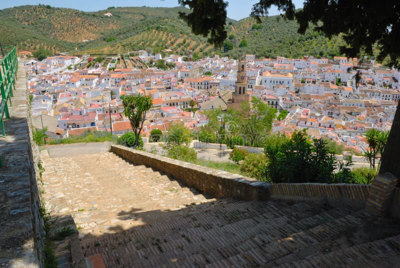 Stairs to Constantina stock photo. Image of countryside - 24792552