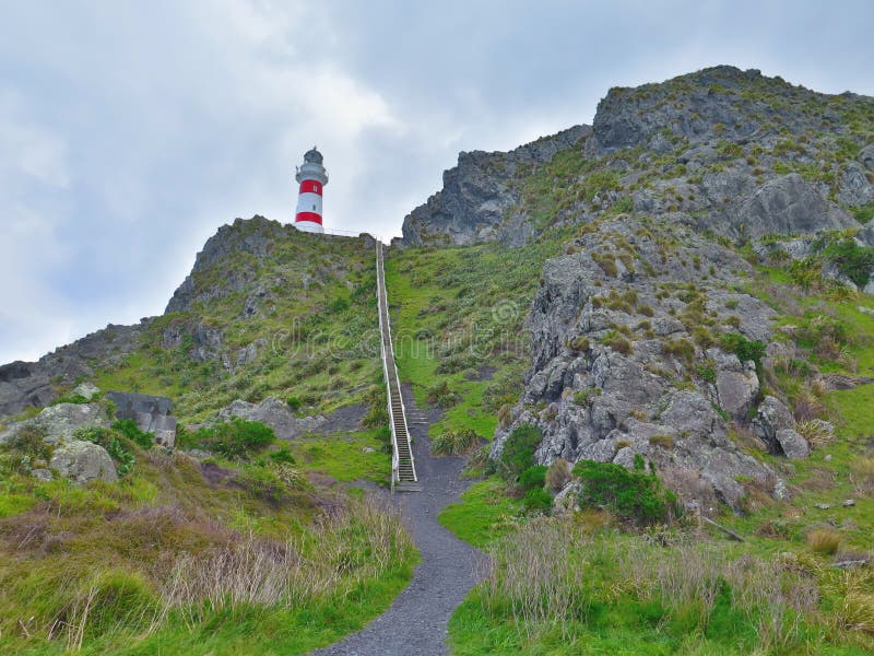 Stairs to lighthouse stock photo. Image of walks, coastline - 102393228