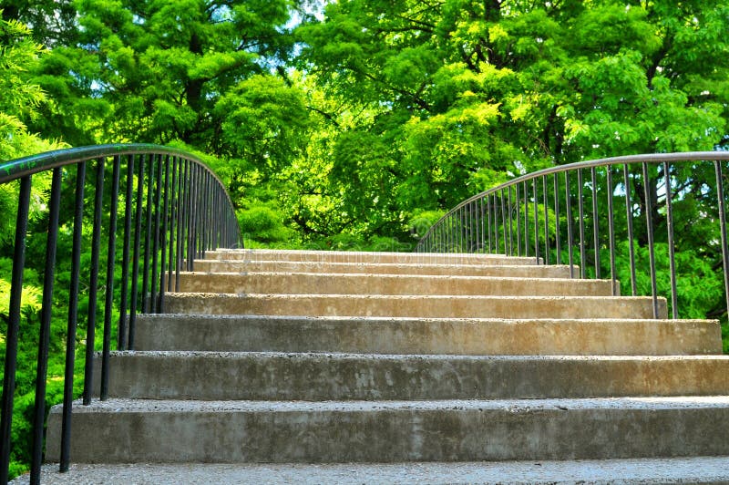 Stairs to nature stock photo. Image of nature, passage - 58180860
