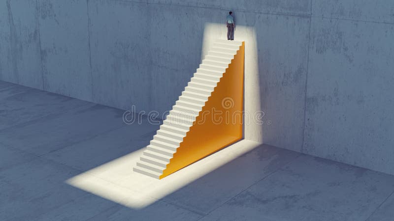 Nowhere Stairs To Stock Illustrations – 42 Nowhere Stairs To Stock ...
