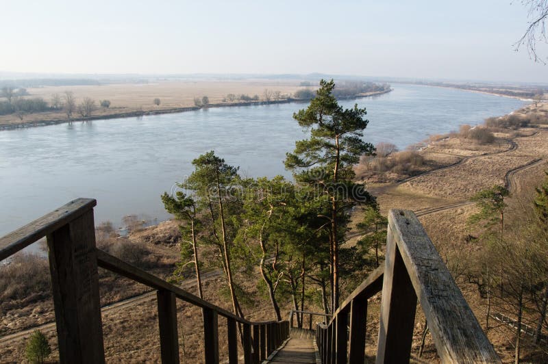 Stairs stock photo. Image of scenic, places, river, lithuania - 98707204