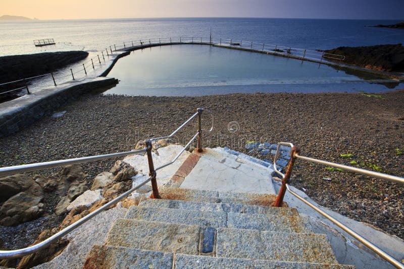 Sea coast in Zadar stock image. Image of summer, zadar - 105230897