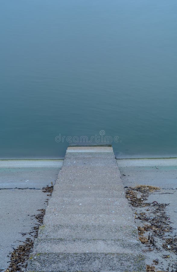 Stairs to the water stock photo. Image of coast, step - 43887044
