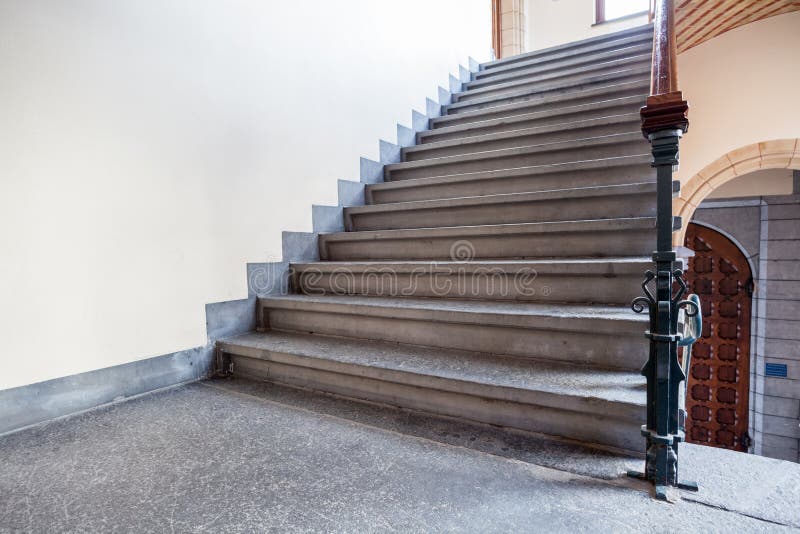 Stairway in building stock photo. Image of corridor, building - 99111468