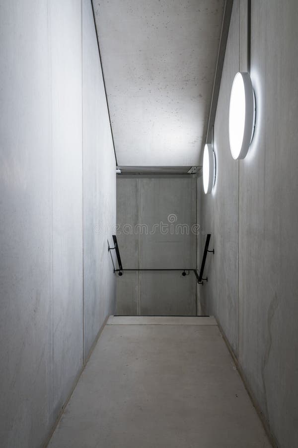 Stairway in building stock image. Image of design, floor - 211425303