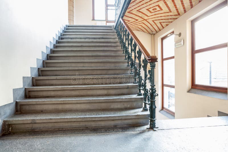 Stairway in building stock image. Image of stair, city - 98161605