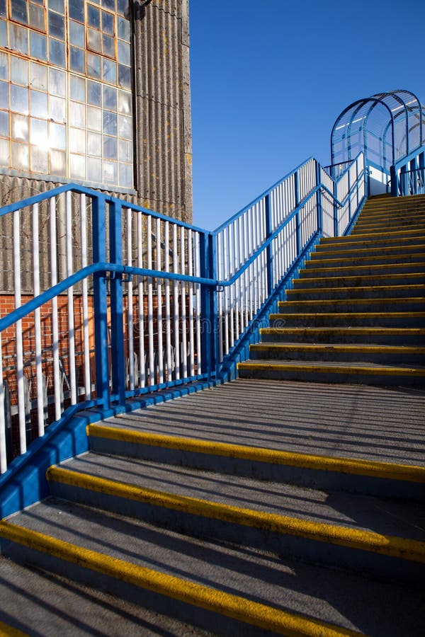 Stairway warehouse steps stock photo. Image of deserted - 23840418
